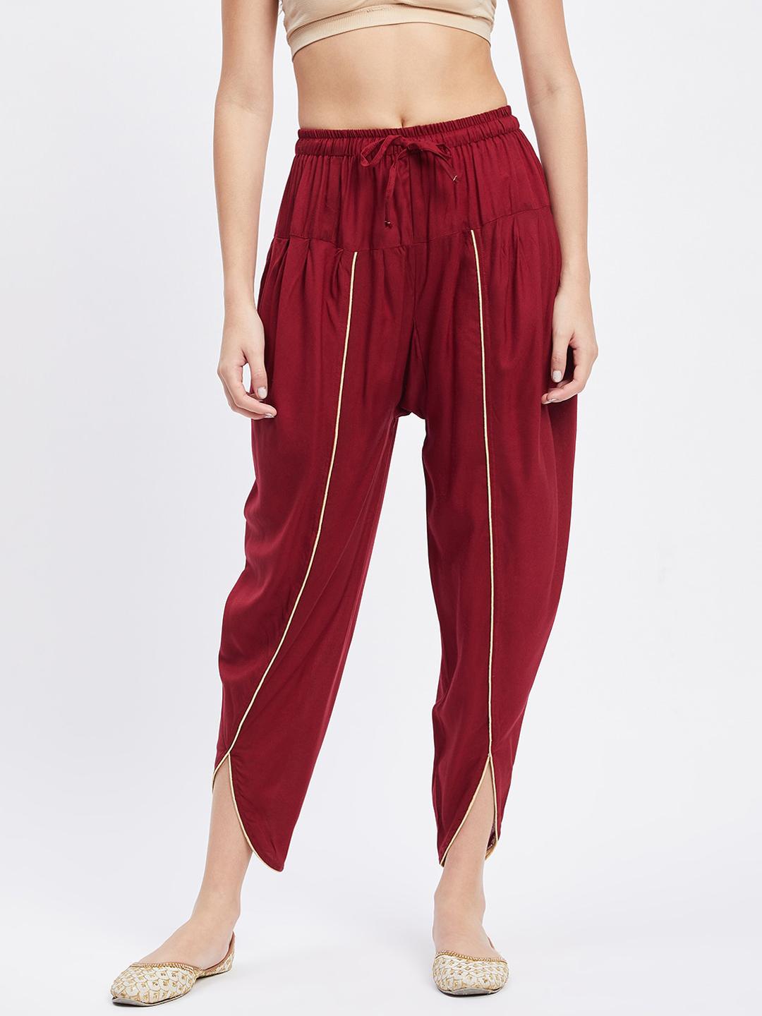 Buy Clora Creation Women Tulip Style Dhoti Pants - Dhotis for Women ...
