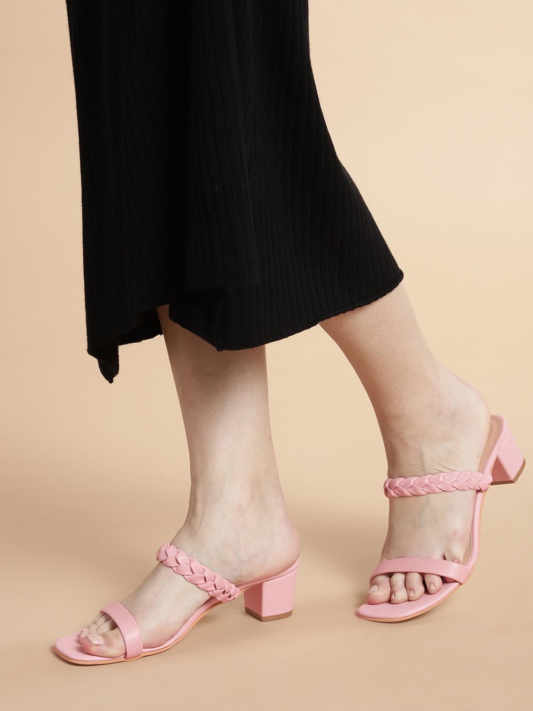 Buy Nautica Braided Block Heels - Heels for Women 23475216 | Myntra