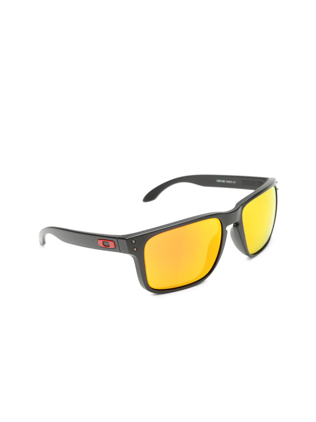 Buy OAKLEY Men UV Protected Red Lens Square Sunglasses 0OO941794170459 ...