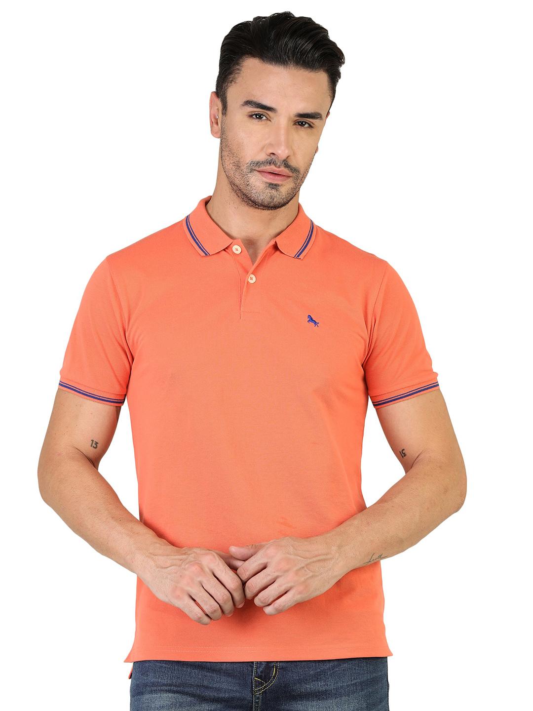 Buy TQS Polo Collar Slim Fit Opaque Cotton T Shirt - Tshirts for Men ...