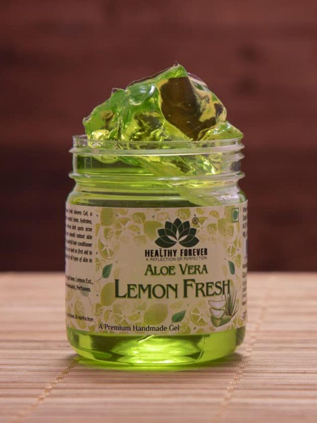 Buy HEALTHY FOREVER Lemon Fresh Gel With Aloe Vera For Tanned Skin 120g ...