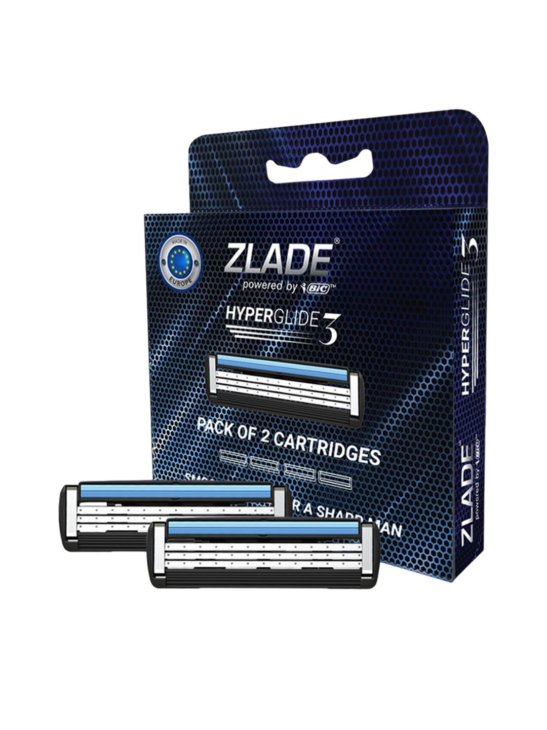 Buy ZLADE Men Set Of 2 HyperGlide3 Advanced Shaving Razor Cartridges ...