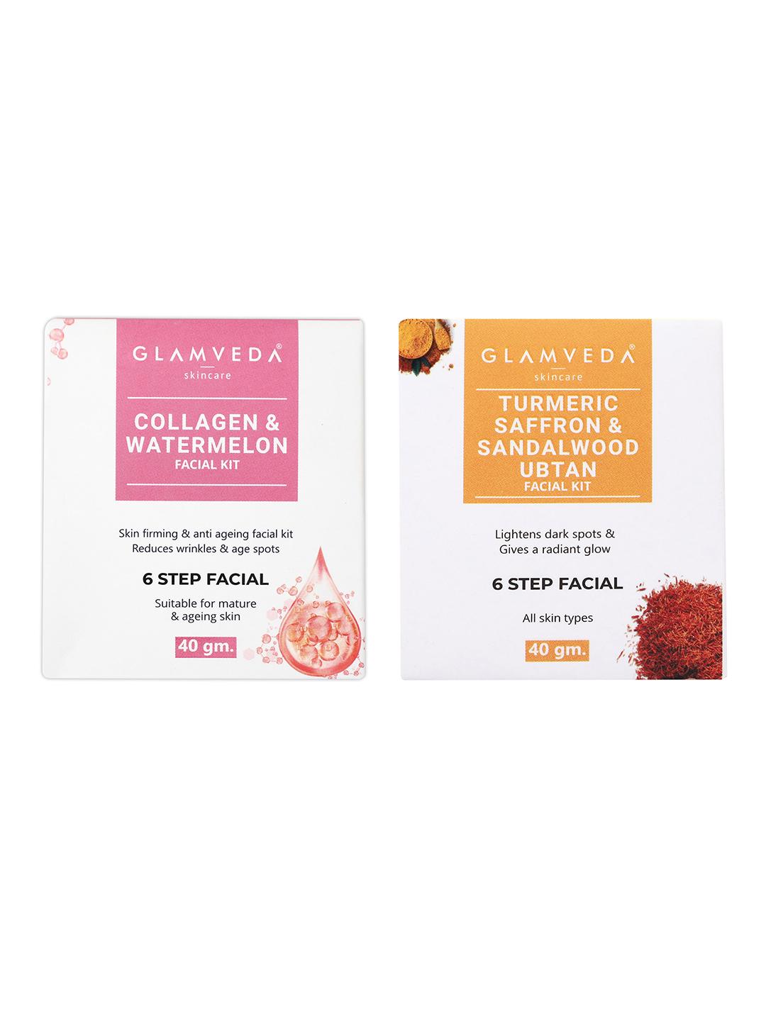 Buy GLAMVEDA Women Set Of 2 Facial Kits - Facial Kit for Women 23600134 ...