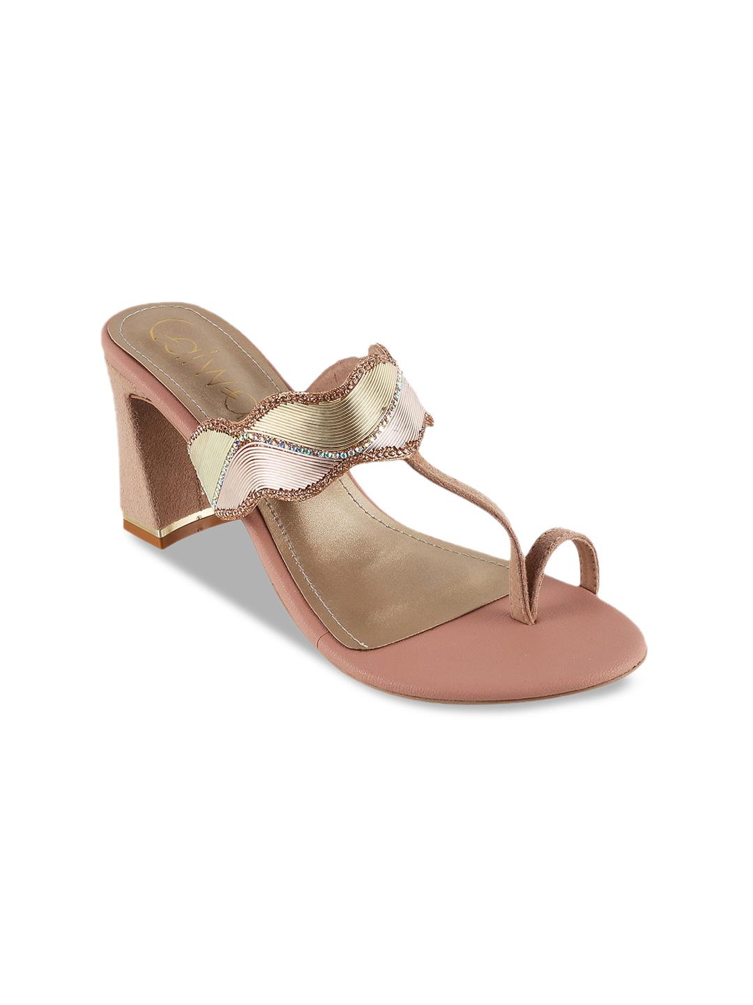 Buy Catwalk Embellished One Toe Block Heels - Heels for Women 23648834 ...