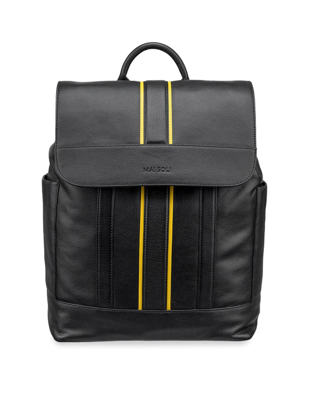 Buy MAI SOLI Boston Black Large Backpack - Backpacks for Men 23691484 ...