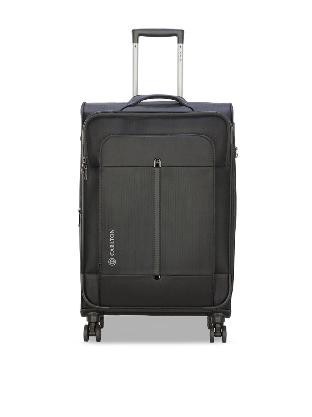 Buy CARLTON Soft Sided 360 Degree Rotation Cabin Trolley Suitcase ...