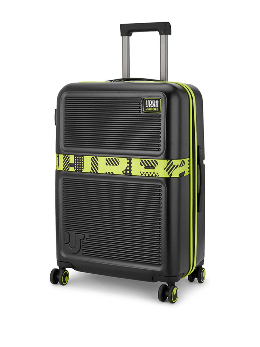 Buy Urban Jungle By Safari Midnight Glow Hardside Trolley Medium ...