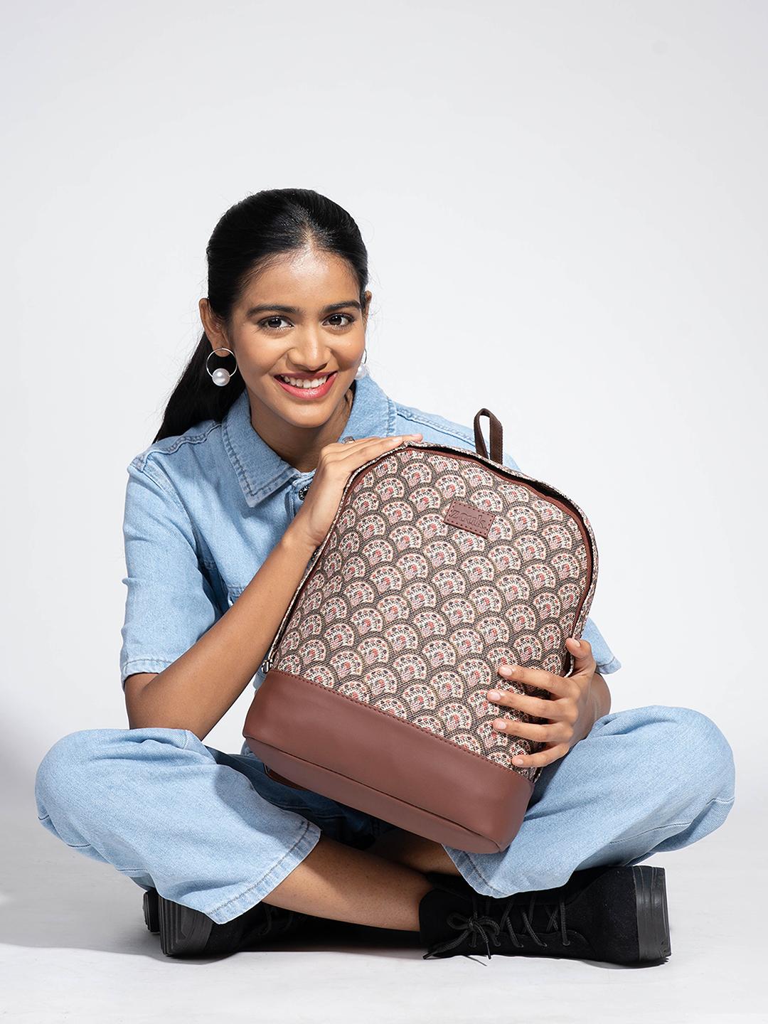 Buy ZOUK Ethnic Motifs Printed Backpack - Backpacks for Women 23747162 ...