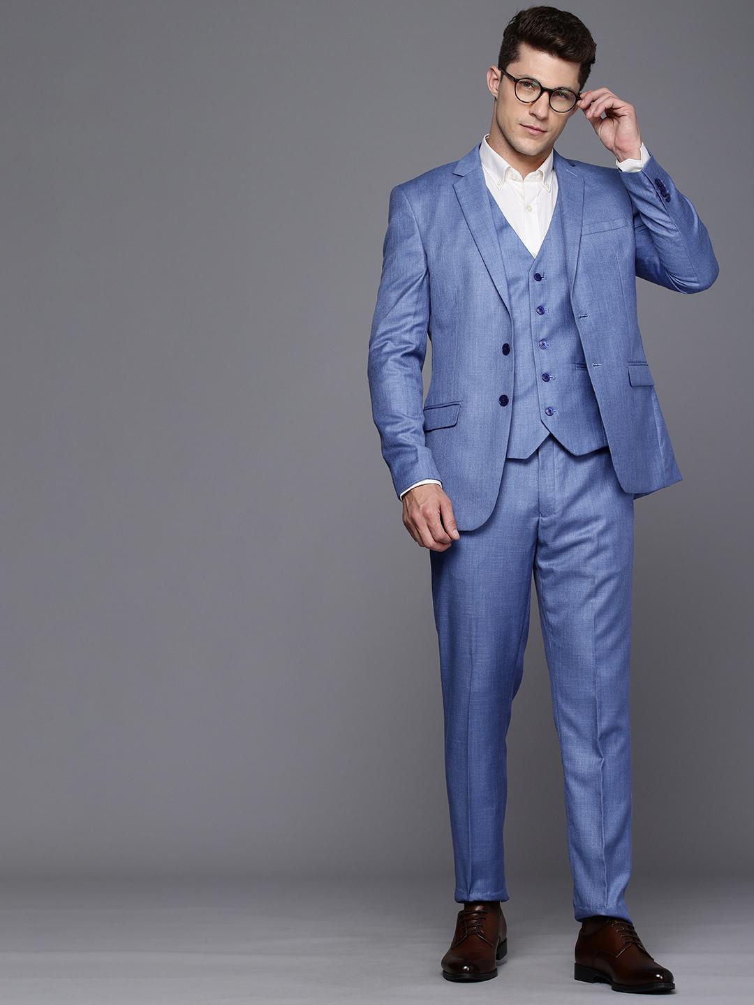 Buy Raymond Contemporary Fit 3 Piece Party Suit - Suits for Men ...