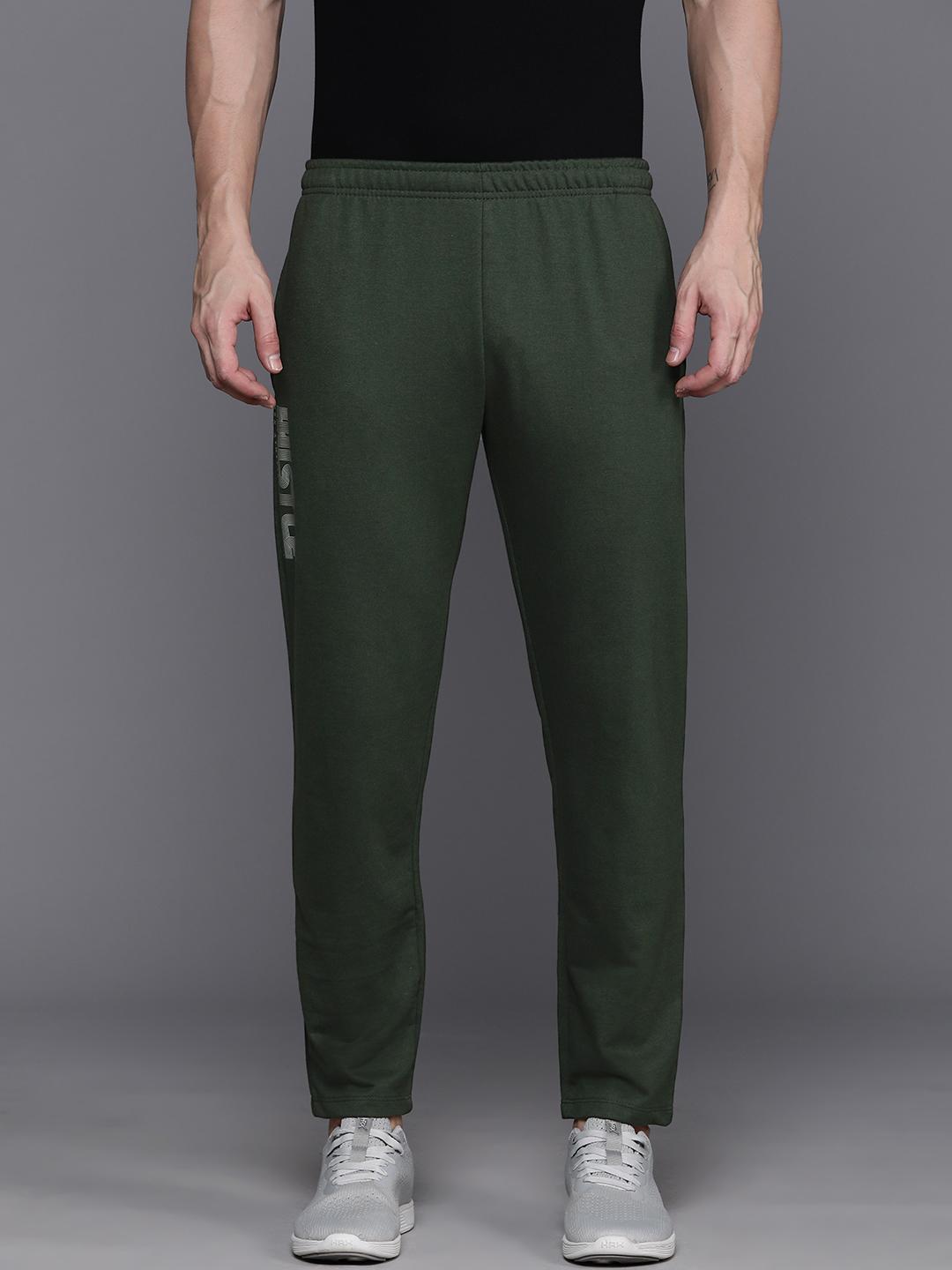 Buy HRX By Hrithik Roshan Men Printed Detail Track Pants - Track Pants ...