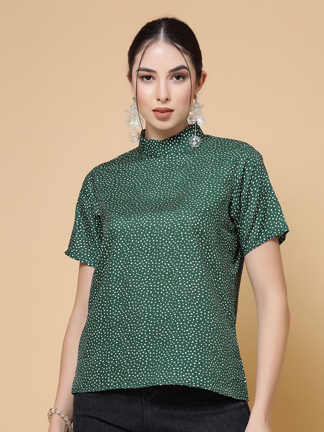 Buy MISS AYSE High Neck Crepe Top - Tops for Women 23980964 | Myntra