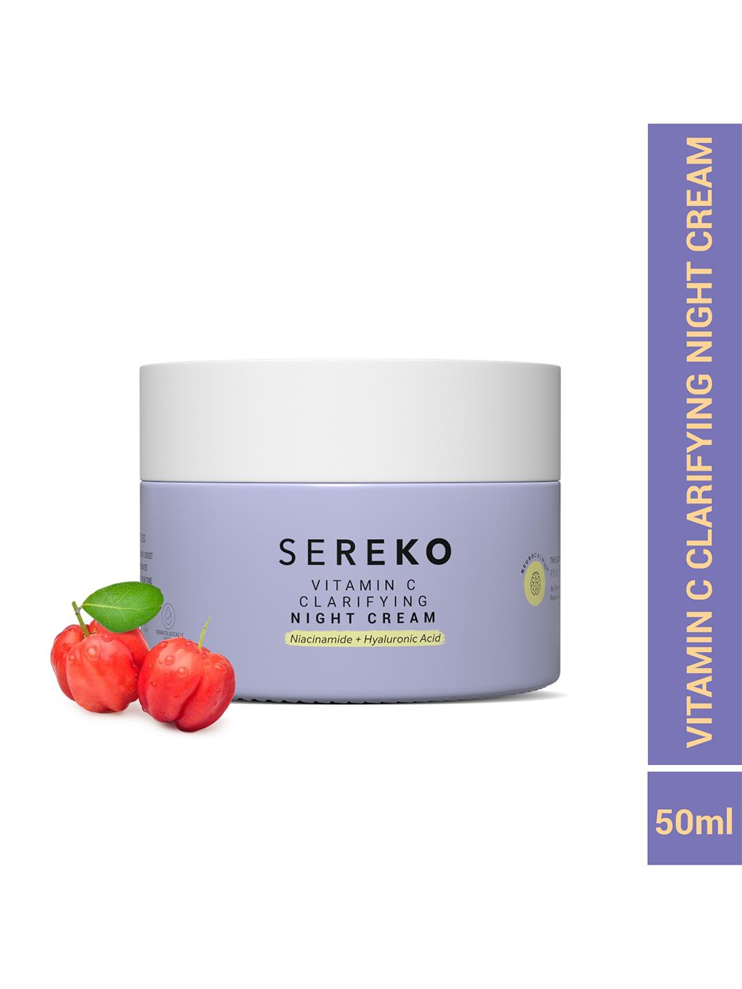 Buy SEREKO Vitamin C Night Cream For Brightening & Glowing Skin & Dark ...