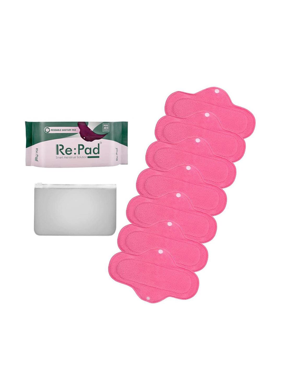 Buy RePad Set Of 7 Reusable Sanitary Menstrual Cloth Pad - Sanitary ...