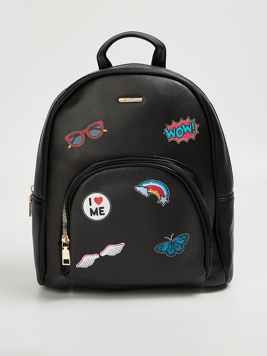 Buy Ginger By Lifestyle Women Graphic Printed Small Backpack ...