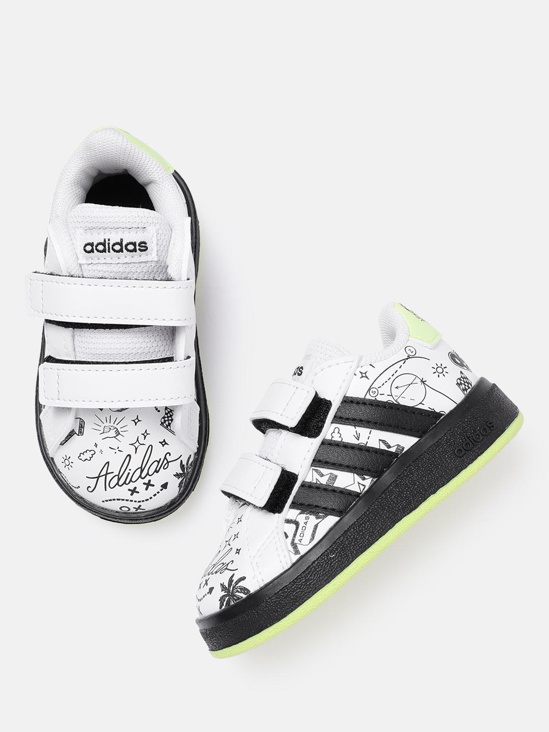 Buy ADIDAS Kids Conversational Printed Grand Court 2.0 CI I Tennis ...