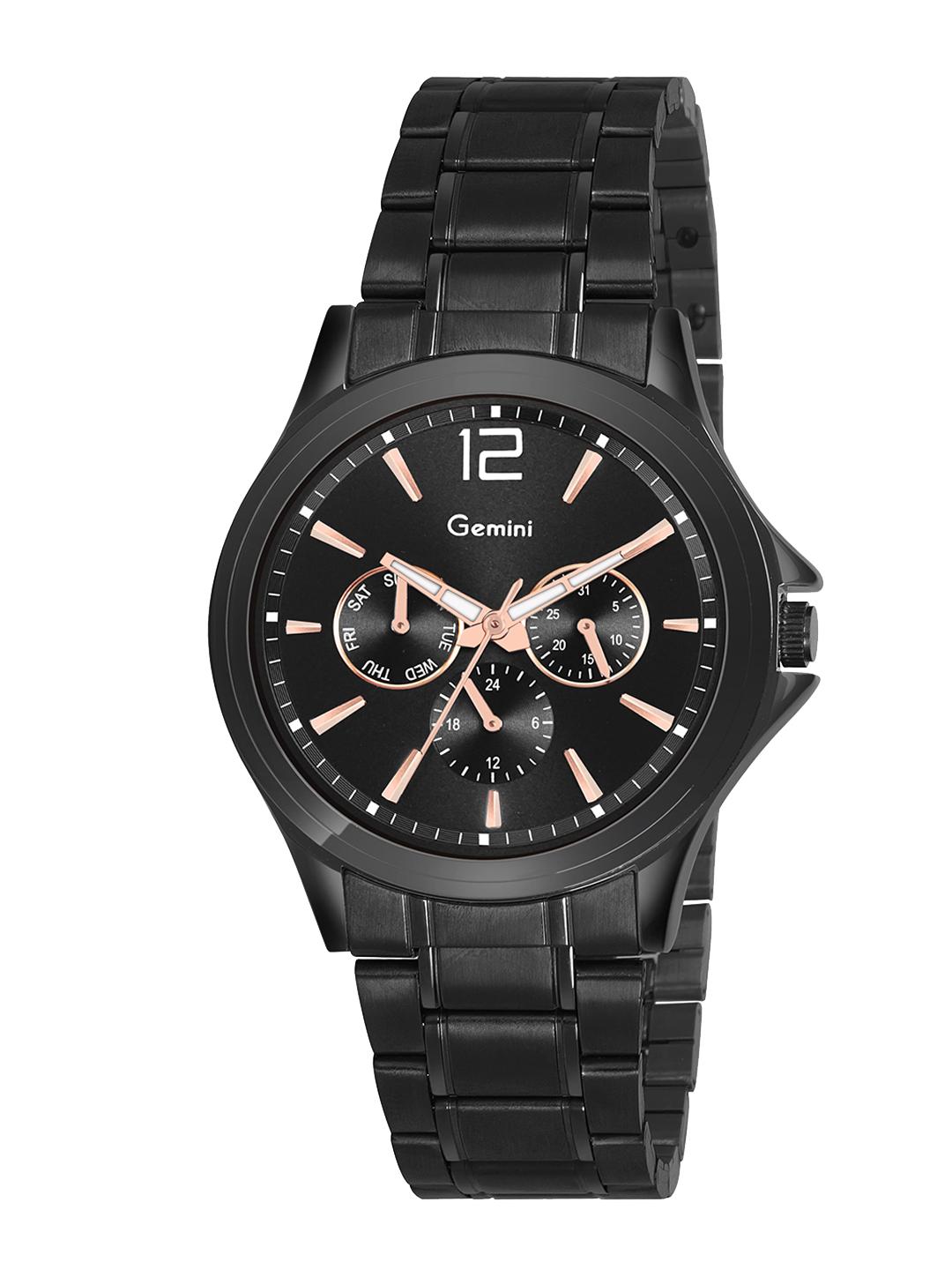 Buy GEMINI Men Dial & Stainless Steel Straps Analogue Watch 1698NM01 ...