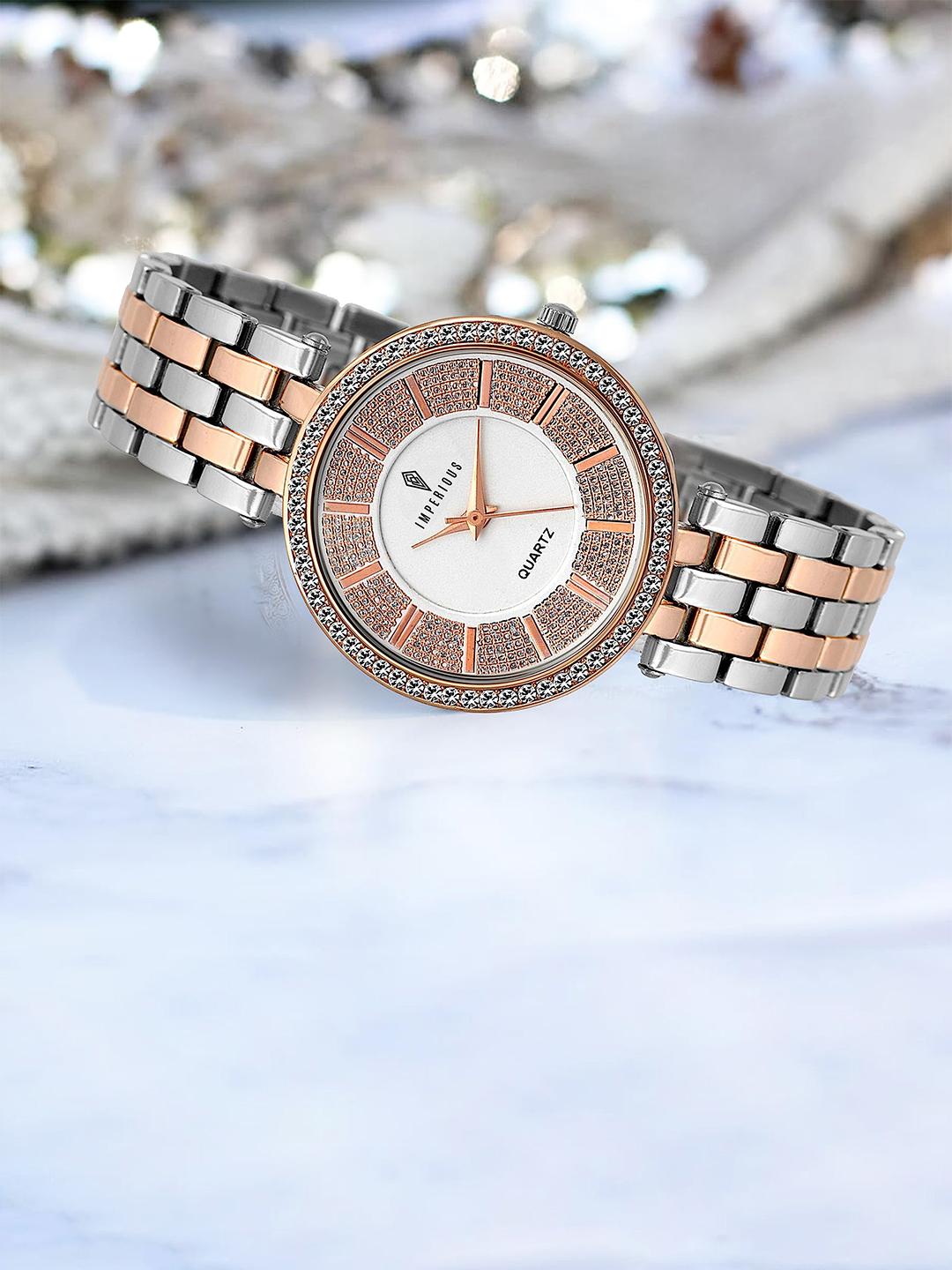 Buy Imperious The Royal Way Women Embellished Dial Analogue Watch IMP ...