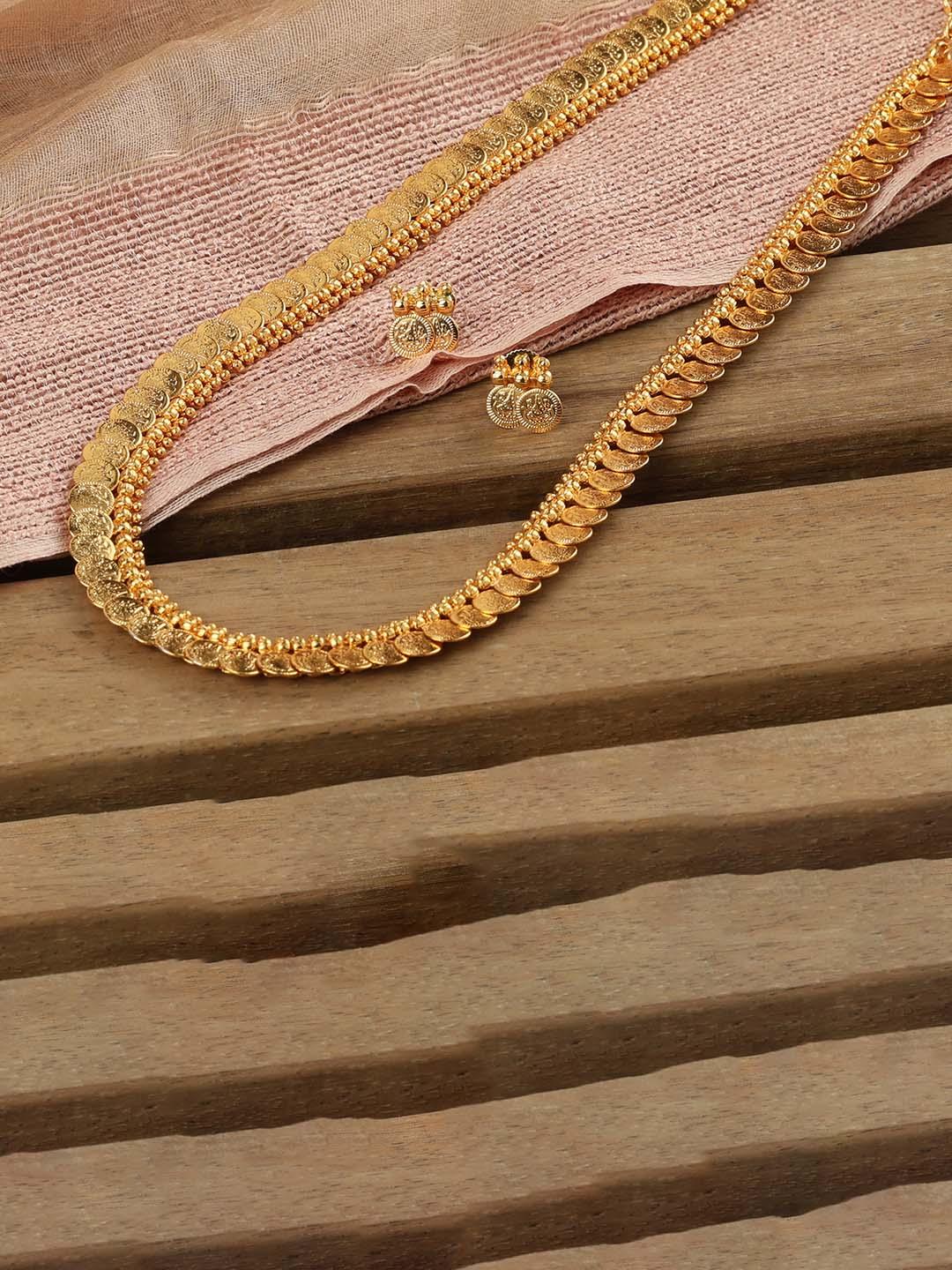 Buy Vriksham Brass Plated Jewellery Set - Jewellery Set for Women ...