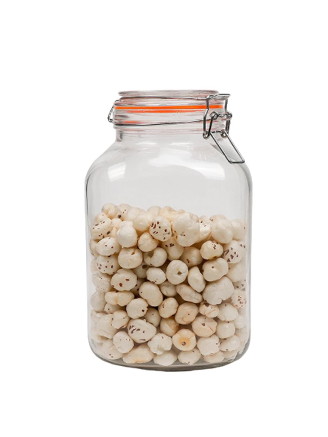 Buy Anko Transparent Wide Clip Glass Jar 2L - Container for Unisex ...