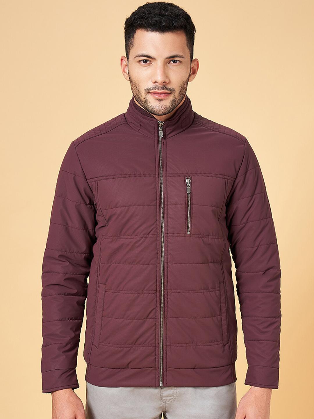 Buy Urban Ranger By Pantaloons Mock Collar Padded Jacket - Jackets for ...