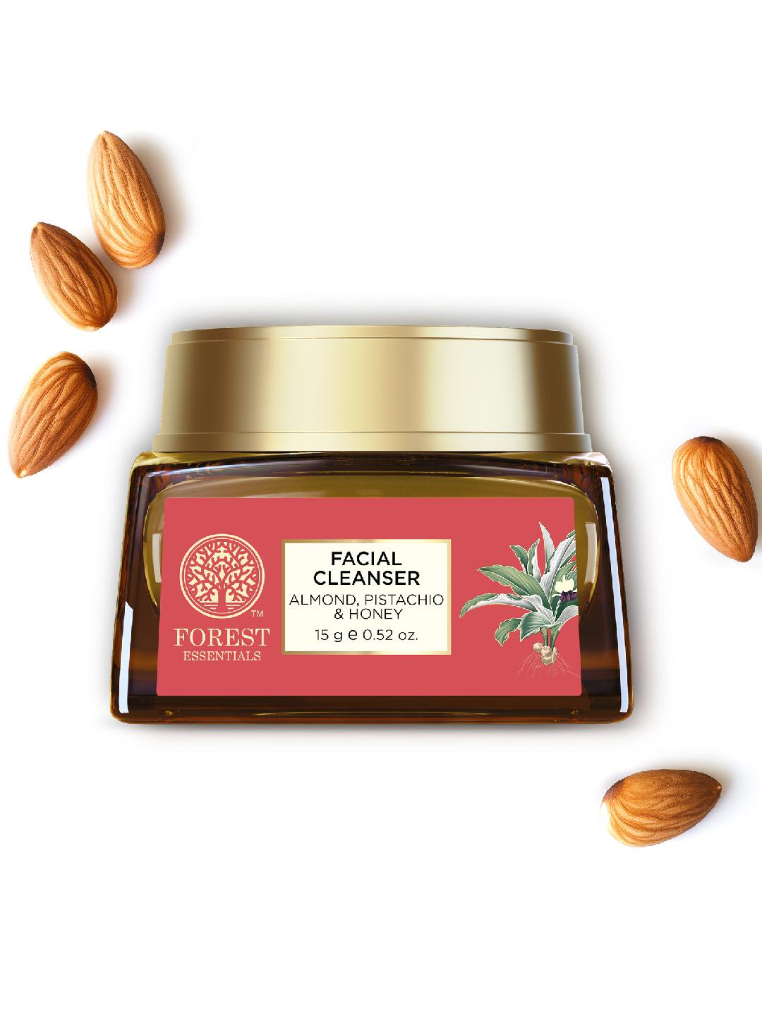 Buy Forest Essentials Facial Cleanser With Almond Pistachio & Honey 15 ...