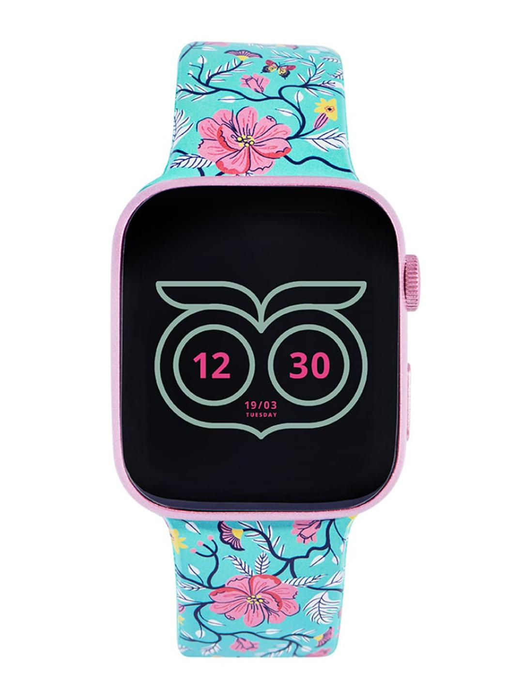 Buy Chumbak Bloom Printed Temperature Monitor Smart Watch 8907605121678 ...