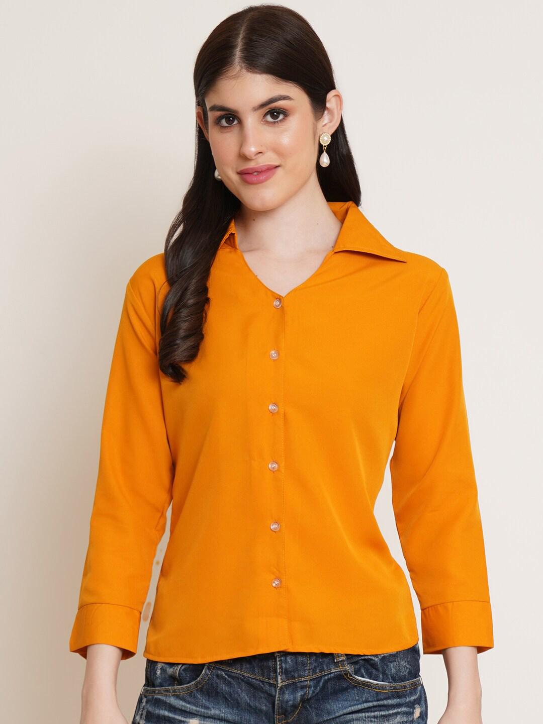 Buy Kushi Flyer Regular Fit Spread Collar Casual Shirt - Shirts for ...