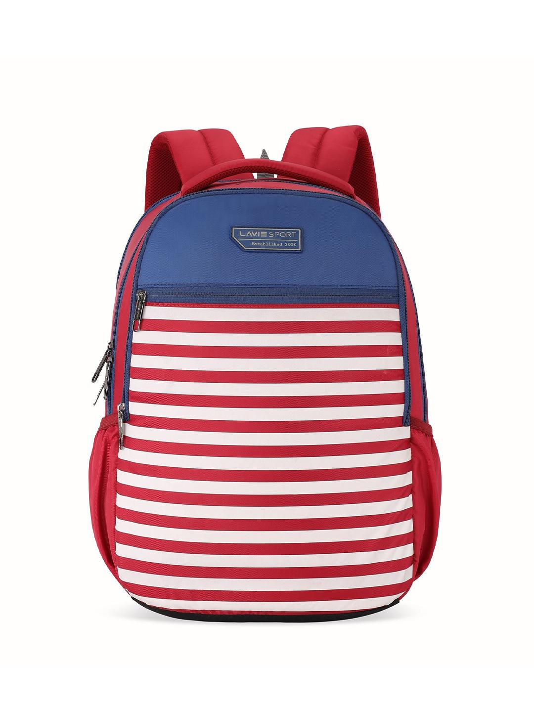 Buy LAVIE SPORT Kids Striped Backpack - Backpacks for Unisex Kids ...