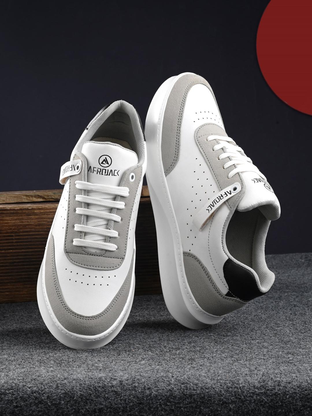 Buy AfroJack Men Perforations Padded Insole Basics Sneakers - Casual ...