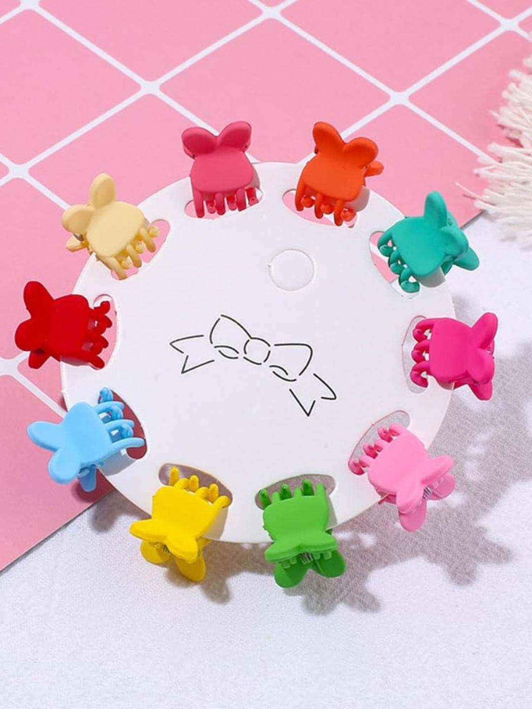 Buy LYTIX Girls Assorted Set Of 20 Claw Clip - Hair Accessory for Girls ...