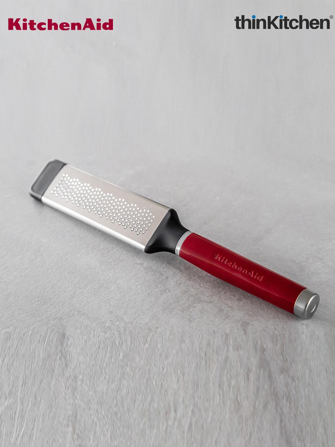 Buy KitchenAID Red Etched Two Way Fine Cheese Grater - Graters for ...