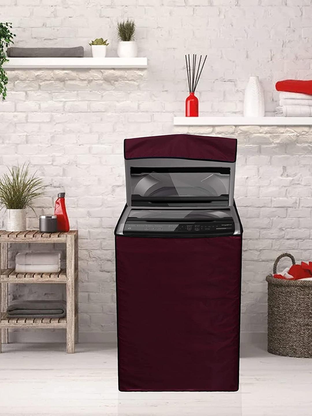 Buy Dakshya Industries Maroon Top Load Washing Machine Cover ...
