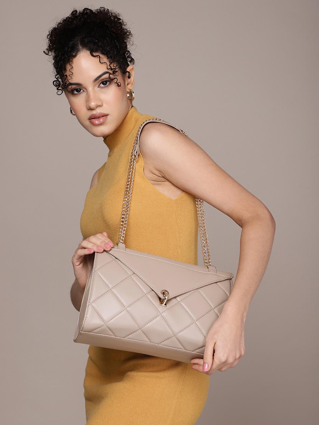 Buy Bebe Women Quilted Shoulder Bag - Handbags for Women 24399750 | Myntra