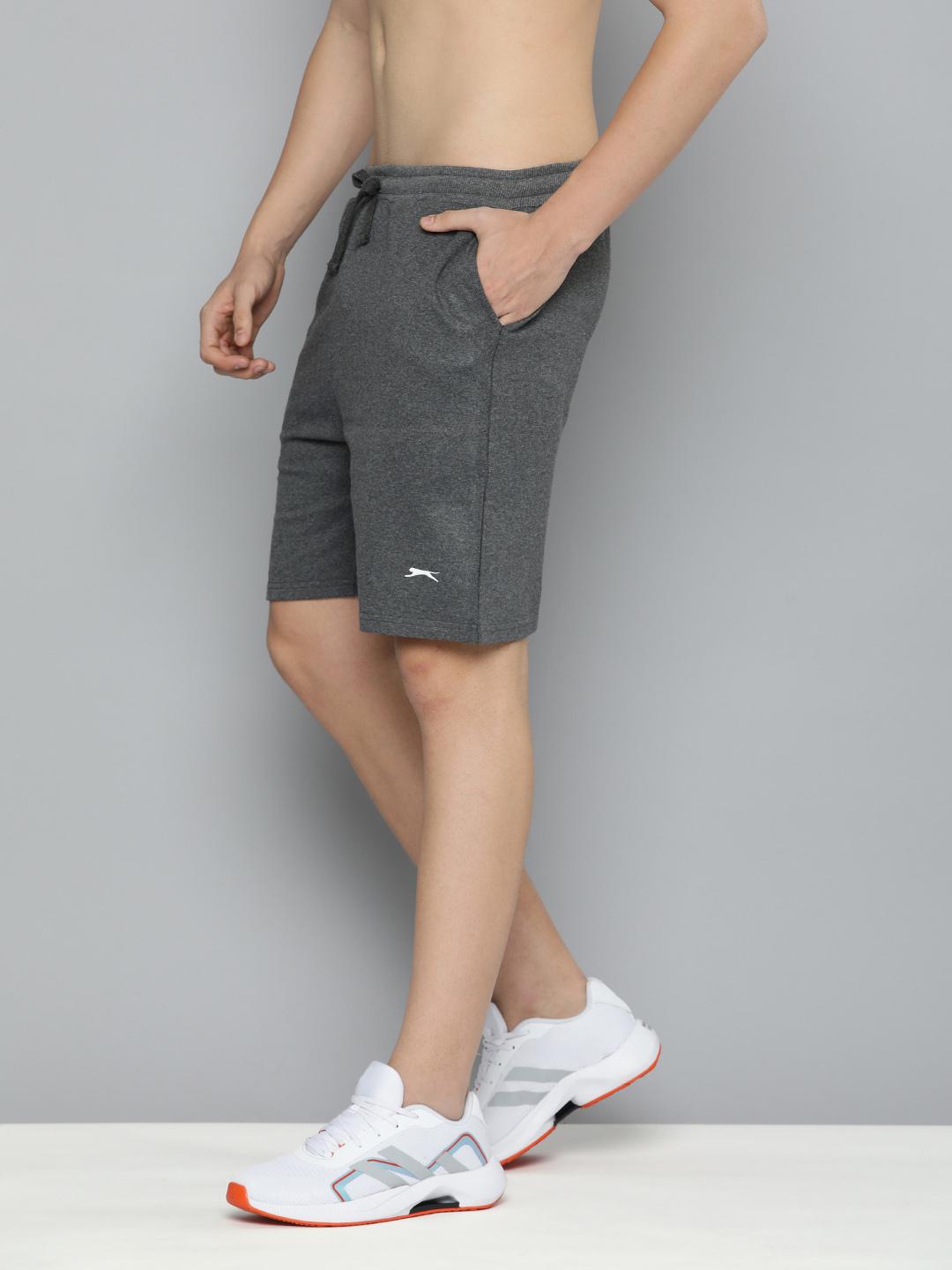 Buy Slazenger Men Solid Slim Fit Running Shorts - Shorts for Men ...
