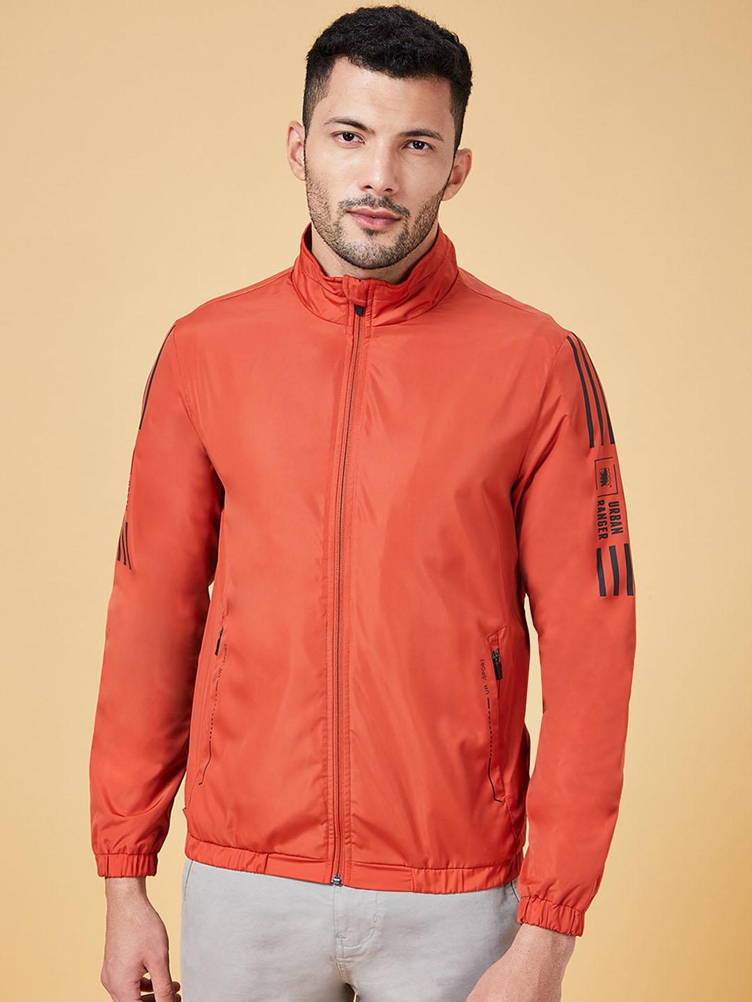 Buy Urban Ranger By Pantaloons Mock Collar Bomber Jacket - Jackets for ...