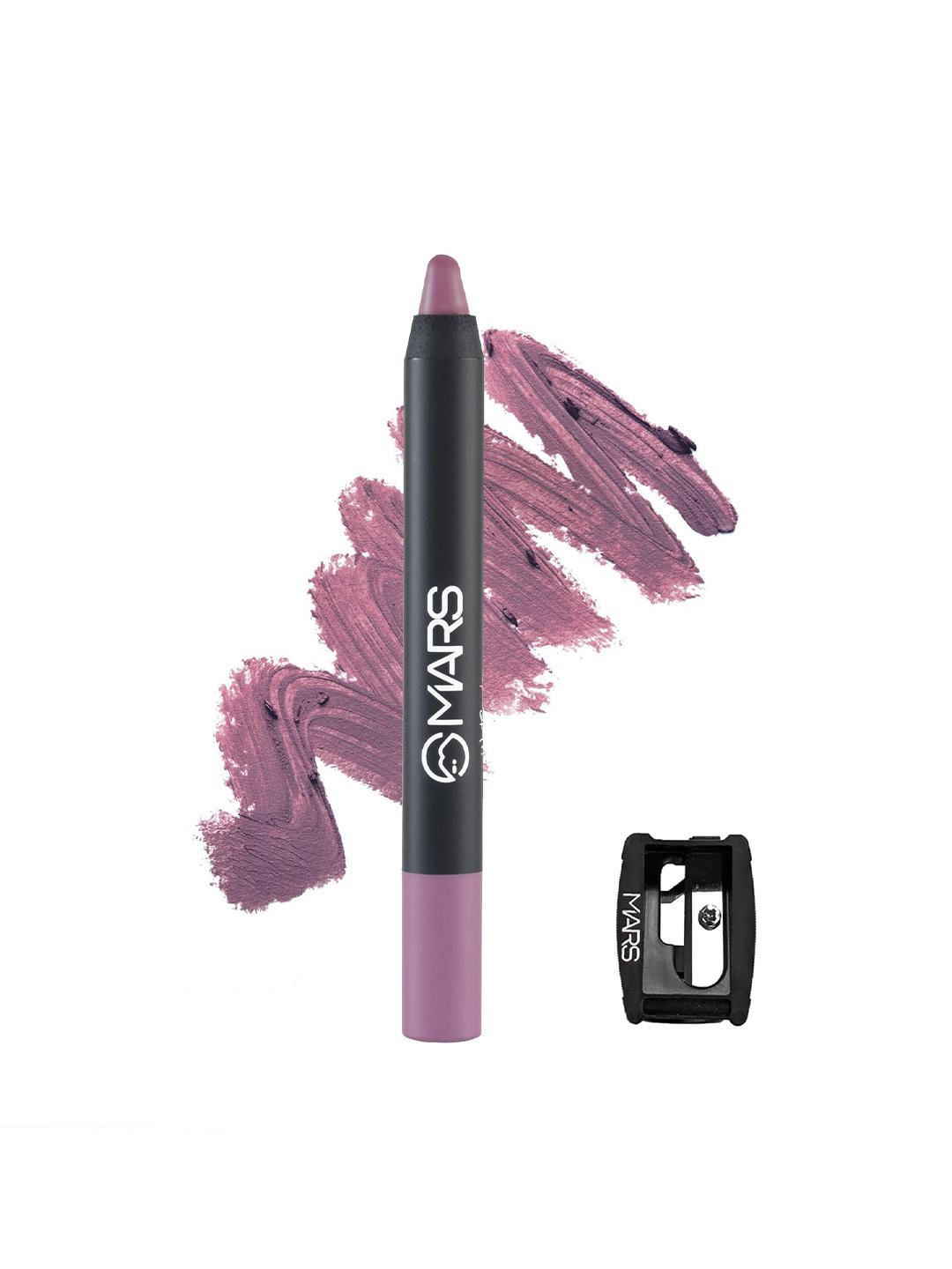 Buy MARS Non Transfer Lip Crayon With Sharpner Lipstick 3.5gm I Am ...