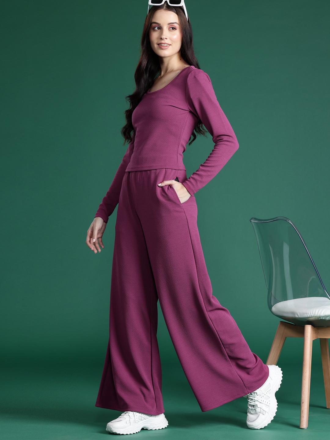 Buy DressBerry Solid Co Ords - Co Ords for Women 24442224 | Myntra
