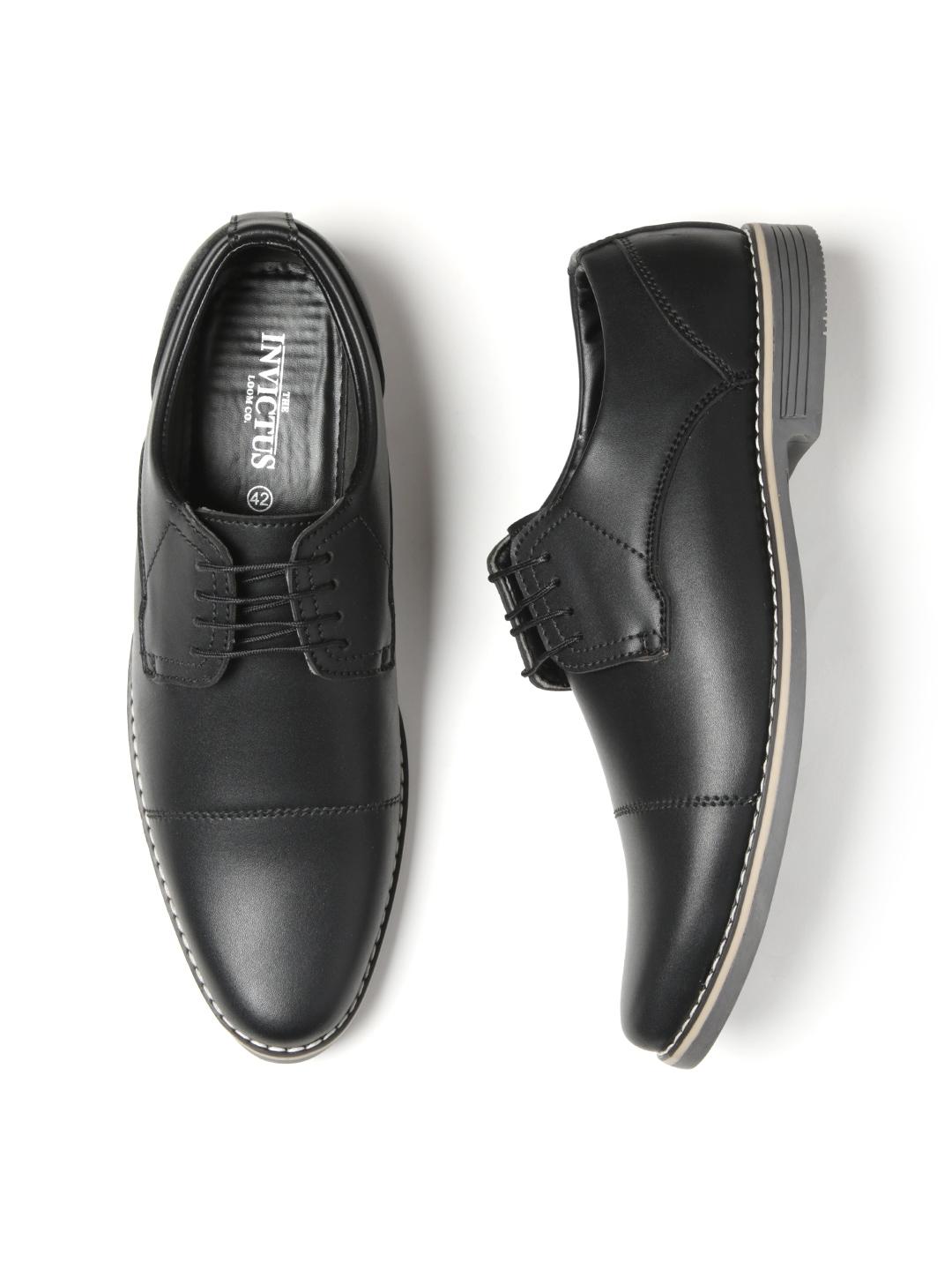 Buy INVICTUS Men Black Semiformal Derbys - Formal Shoes for Men 2447118 ...