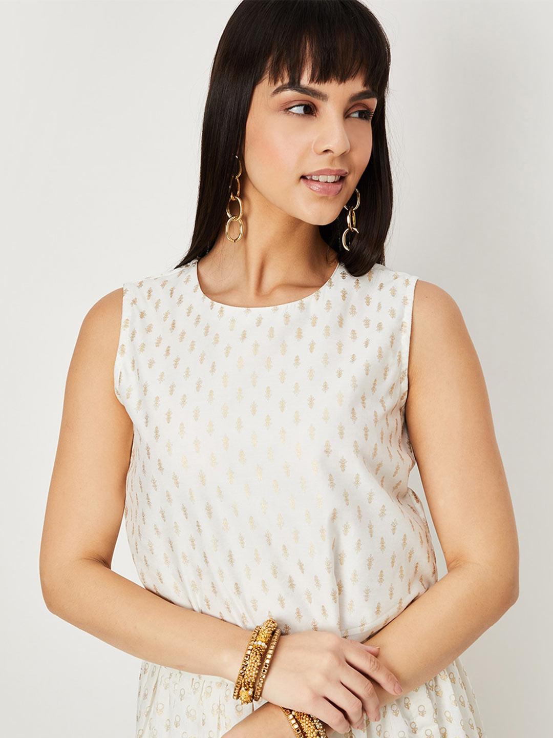 Buy Max Ethnic Motif Printed Regular Top - Tops for Women 24499660 | Myntra