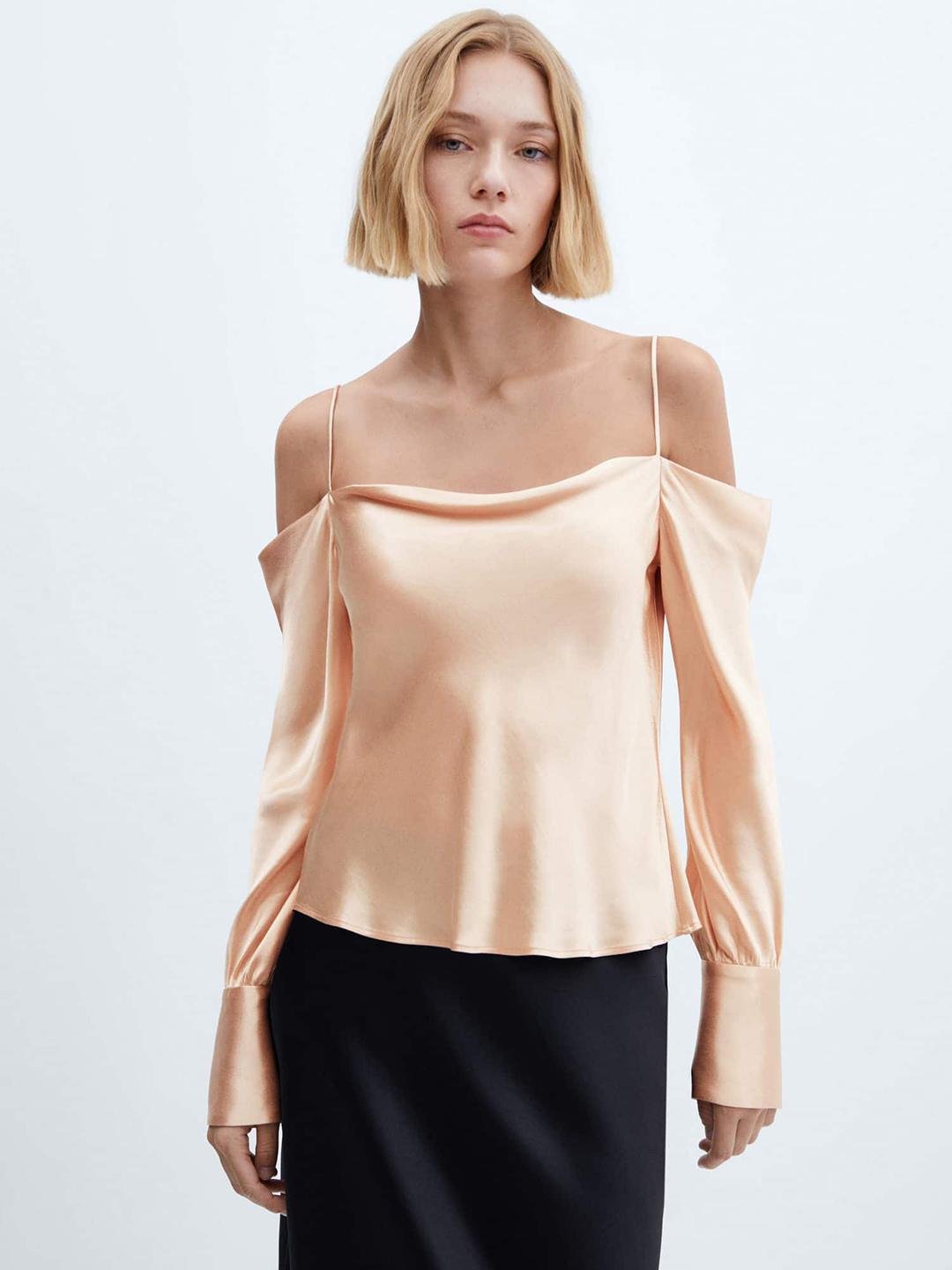 Buy MANGO Satin Top - Tops for Women 24518470 | Myntra
