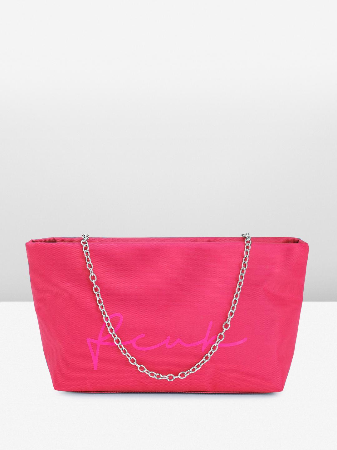 Buy French Connection Brand Logo Printed Structured Sling Bag ...