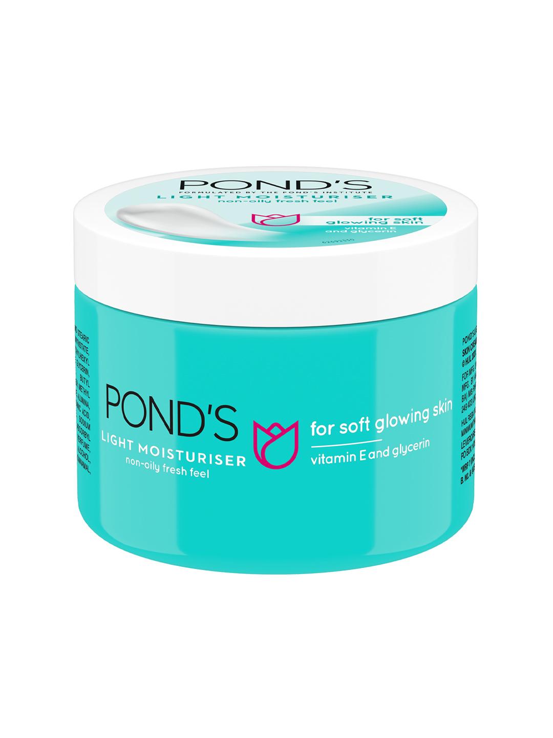 Buy Ponds Light Moisturiser With Cera Hyamino For 5X Dryness Repair ...
