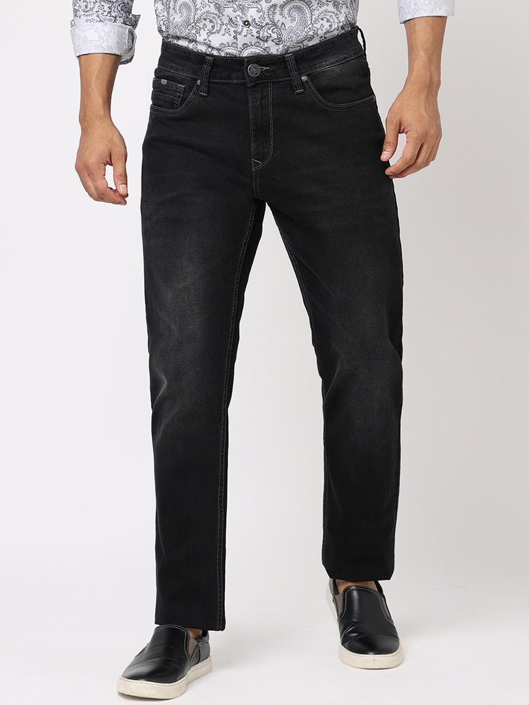 Buy Blue Buddha Men Slim Fit Clean Look Light Fade Stretchable Jeans ...