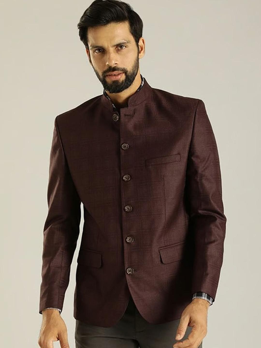 Buy Indian Terrain Bandhgala Blazer - Blazers for Men 24535544 | Myntra