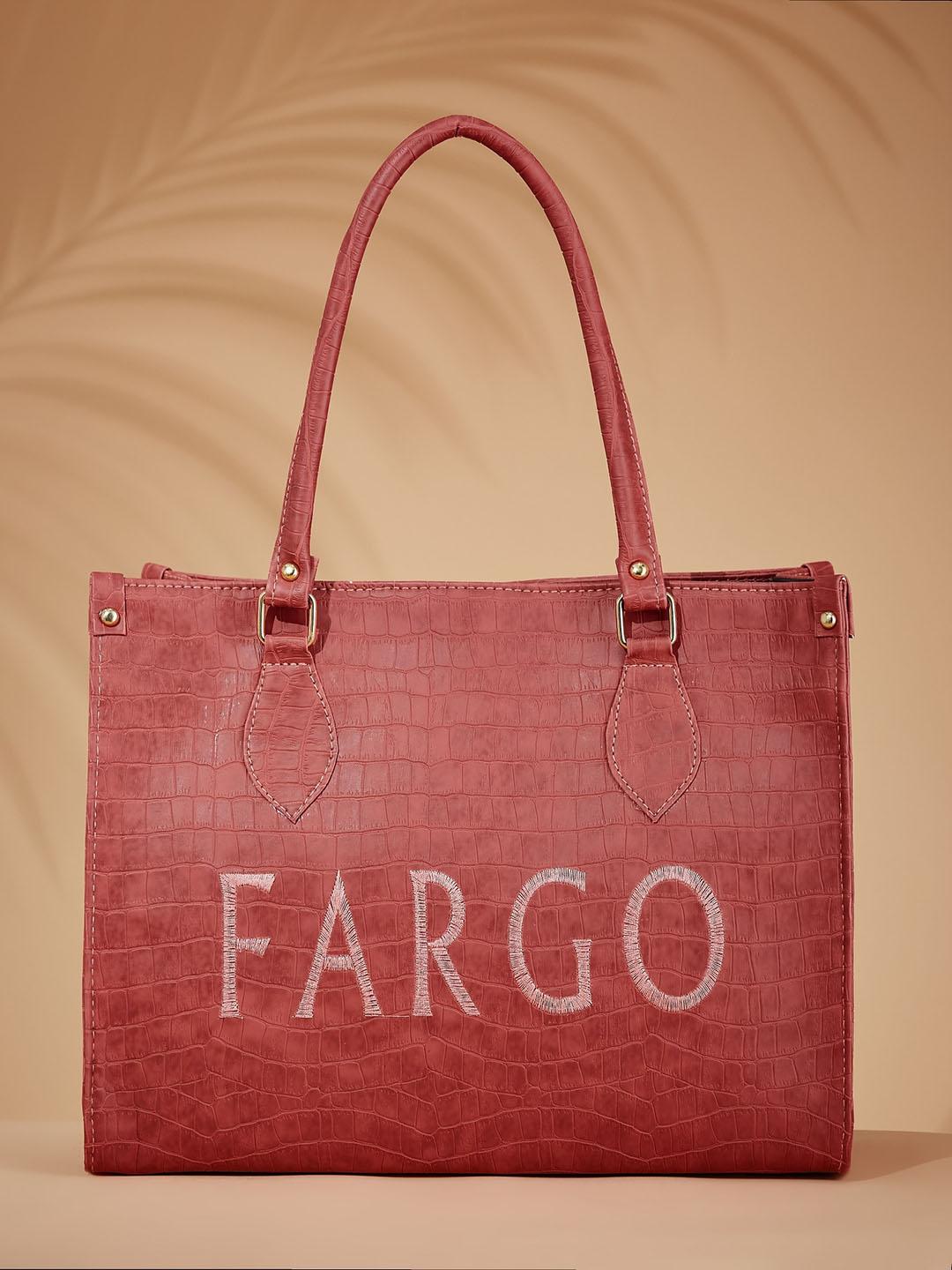 Buy FARGO Textured Structured Shoulder Bag - Handbags for Women ...