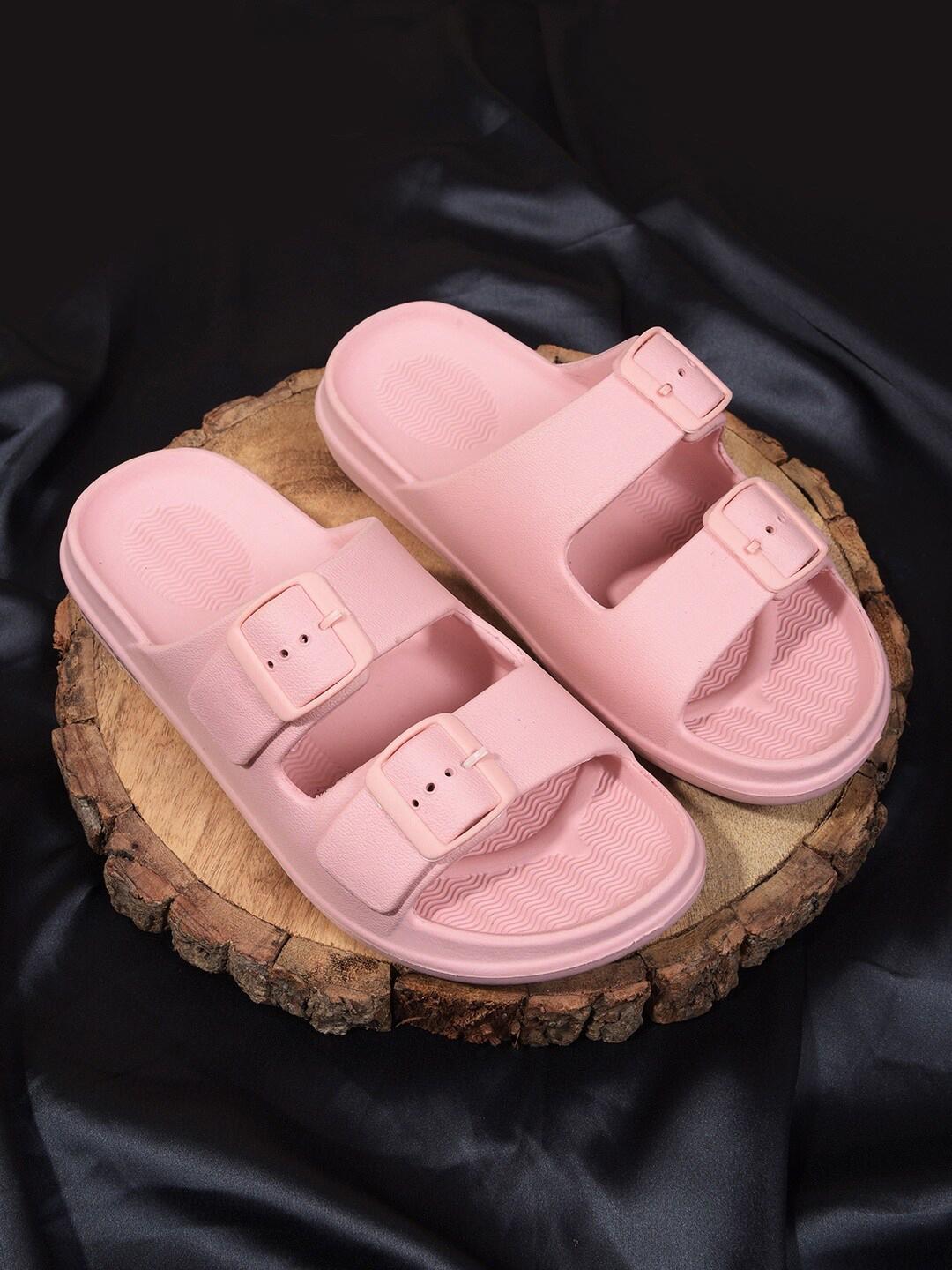 Buy Action Women Double Straps Slip On Flip Flops - Flip Flops for ...
