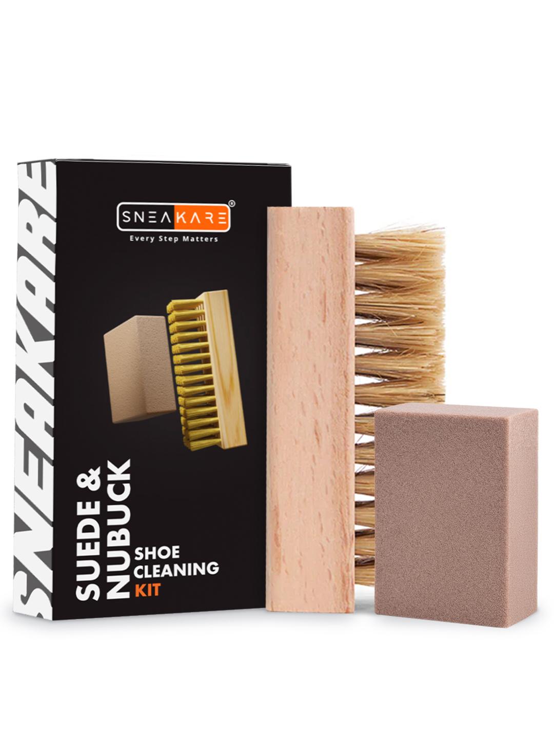 Buy SNEAKARE Suede Shoe Cleaning Kit With Brush Suede Eraser For ...
