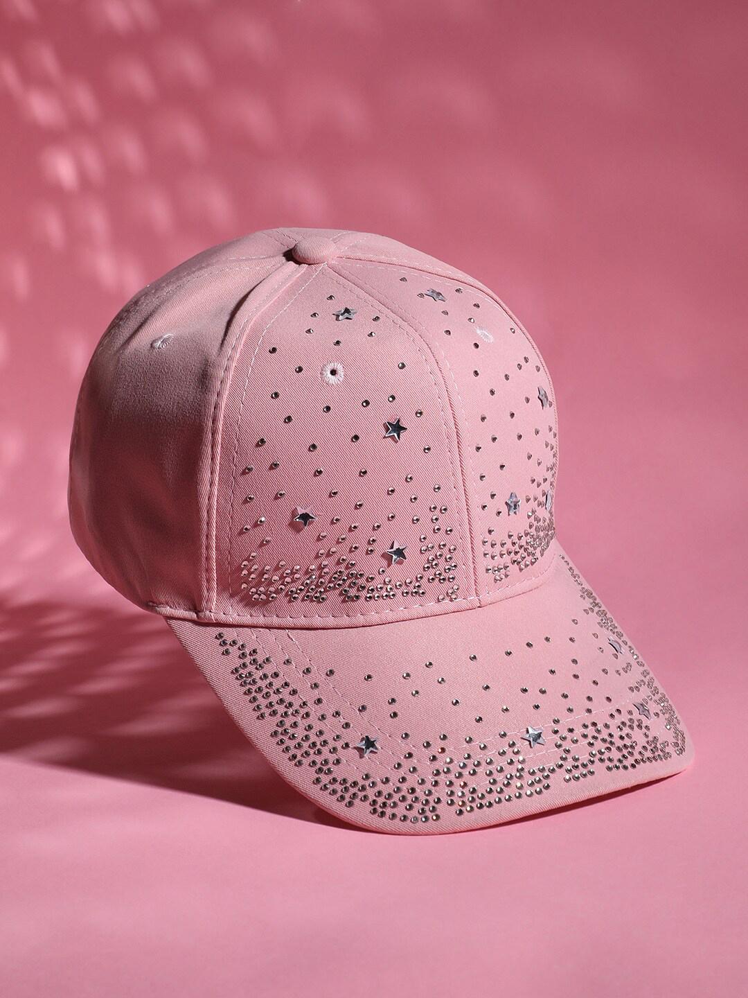 Buy HAUTE SAUCE Embellished Baseball Cap - Caps for Women 24600344 | Myntra