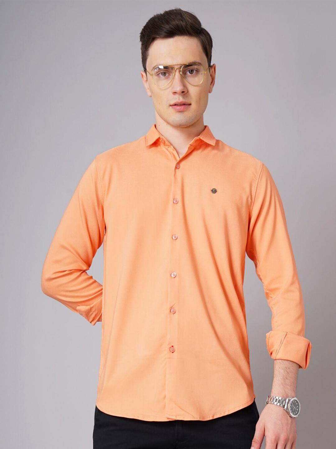 Buy PAUL STREET Standard Slim Fit Spread Collar Casual Shirt - Shirts ...