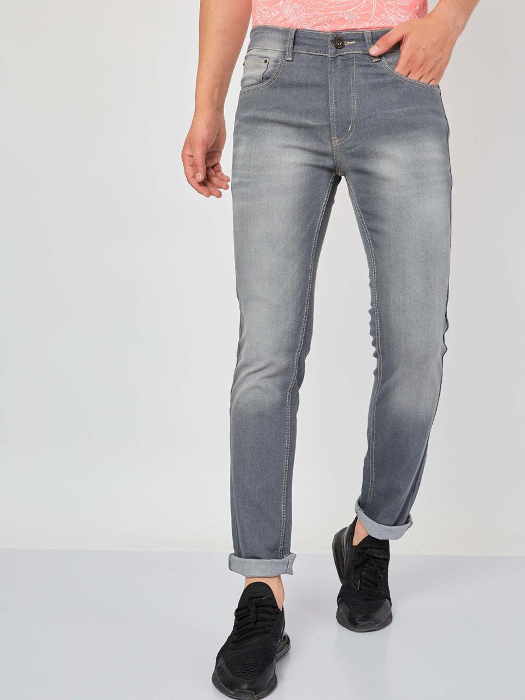 Buy Ben Martin Men Ben Slim Fit Clean Look Light Fade Stretchable Jeans ...